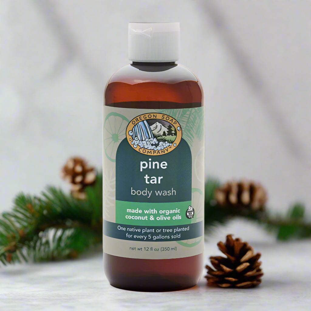 Pine Tar Natural Organic Body Wash – Oregon Soap Company